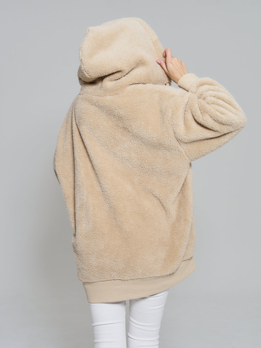 boa teddy hoodie – AMATERASJAPAN